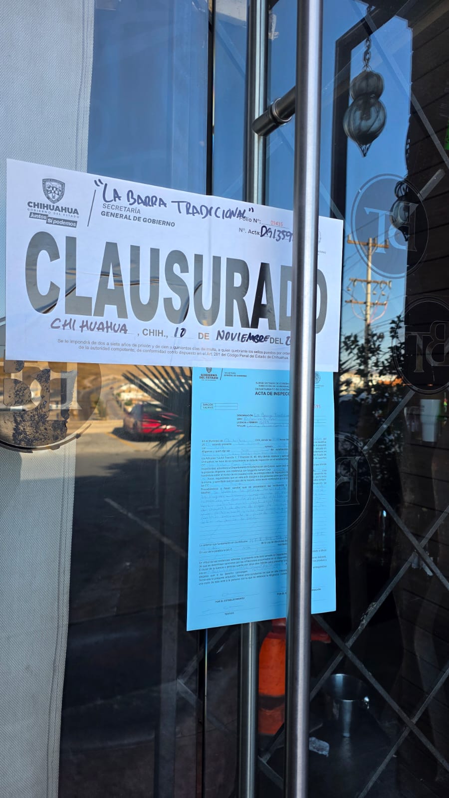 Clausuró Gobernación Estatal bar “Barra Tradicional” por hechos de ...